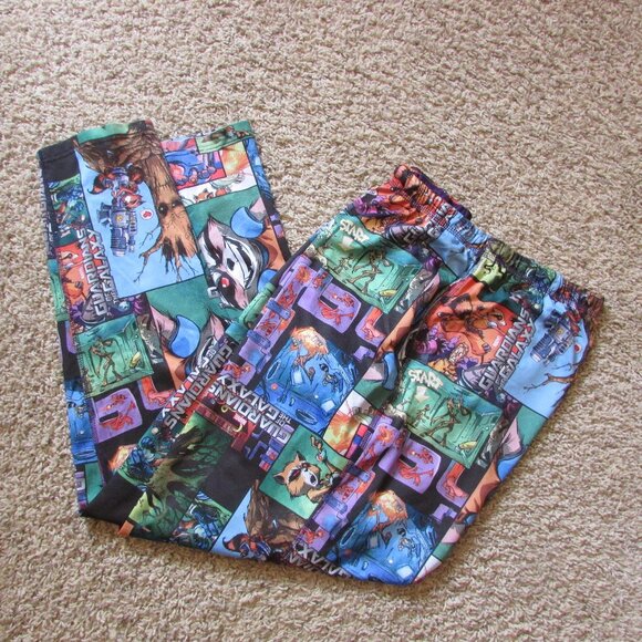 Marvel | Pants | Marvel Guardians Of The Galaxy Xl Comic Strip Print ...
